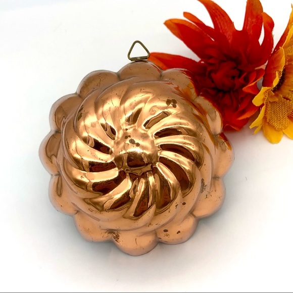 Vintage | Kitchen | Solid Copper Mold Made In Korea Vintage Mcm Wall ...